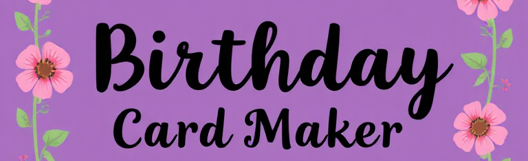 How to Use the New Birthday Card Maker App