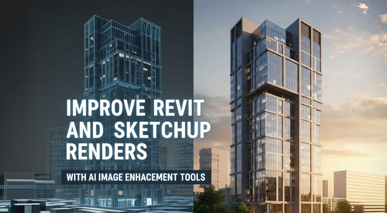 Improve Revit and SketchUp Renders with AI Image Enhancement Tools ...