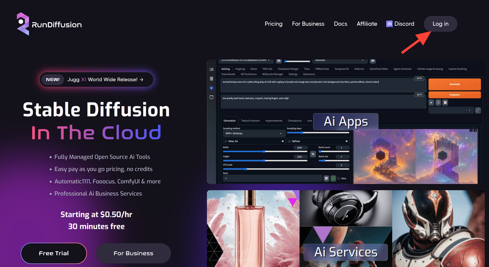 Getting Started on RunDiffusion