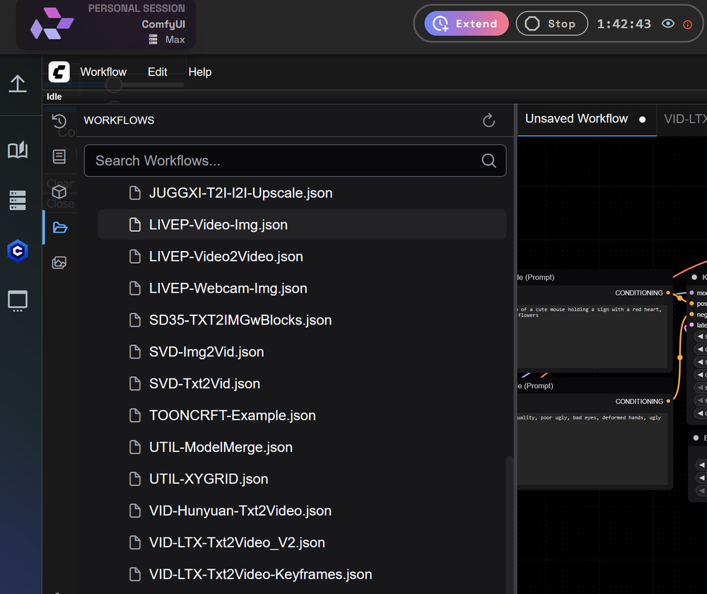 LTX Video Workflow for ComfyUI
