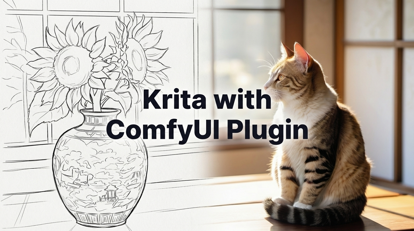 Krita and ComfyUI Plugin