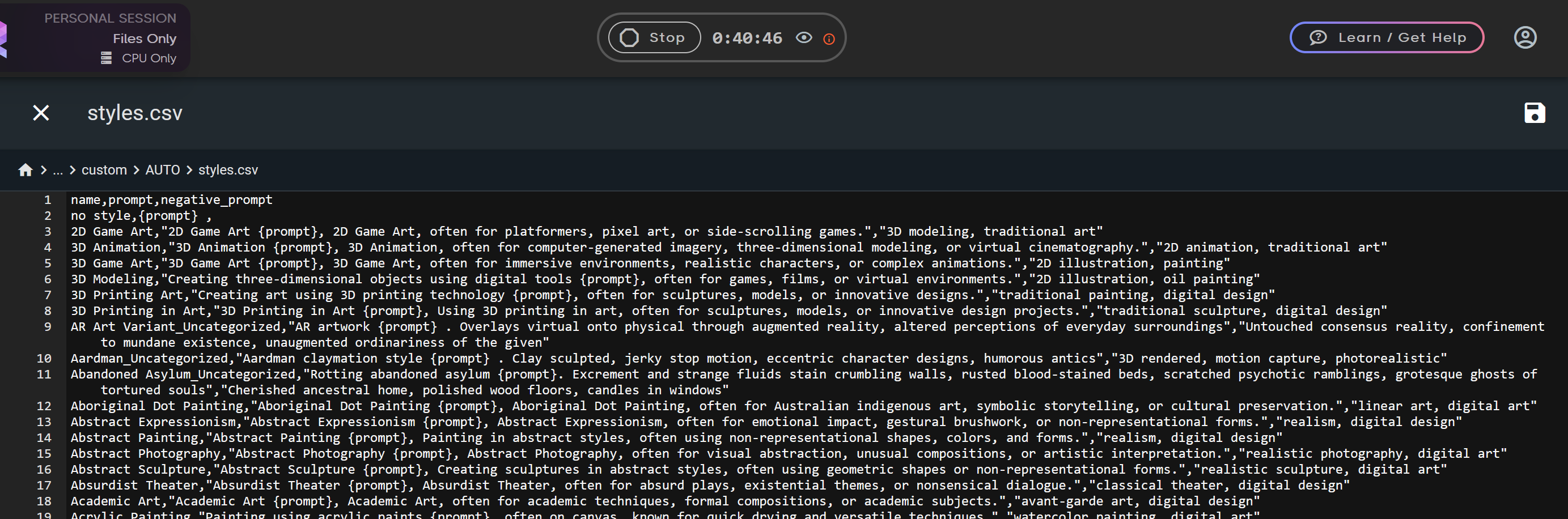 Custom Styles in Fooocus and Automatic1111
