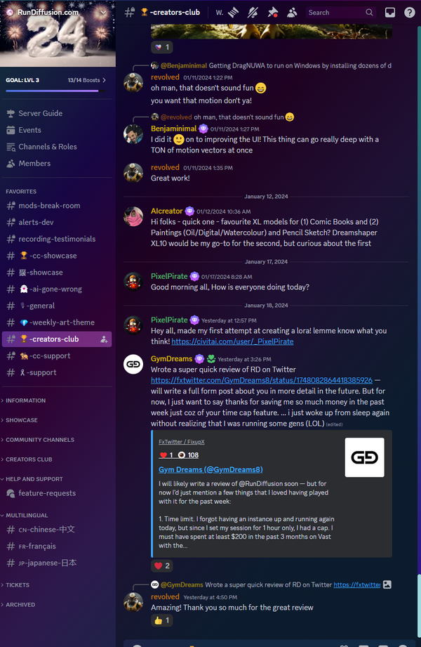 Getting Started with RunDiffusion
